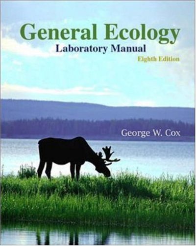 Buy General Ecology Laboratory Manual Book Online at Low Prices in ...