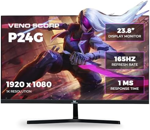 LXZ 34 Inch Curved Monitor 1500R, 3440 * 1440 165Hz Gaming Monitor with ...