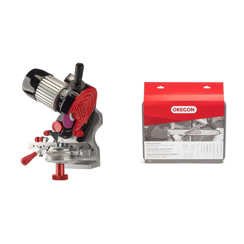 Amazon.com : Oregon Professional Compact 120-Volt Bench Grinder ...