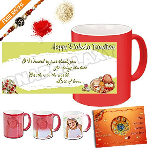 Buy Raksha Bandhan Mug for The Best Sister - Red Magic Mug 22268rk ...