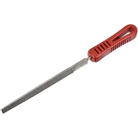 uxcell Second Cut Grade High Carbon Hardened Steel Triangle Side Three ...