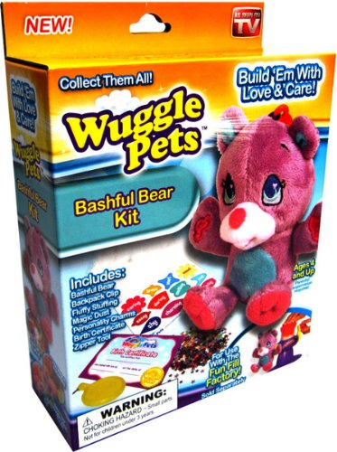 Amazon.com: Wuggle Pets Bashful Bear Refill Kit : Toys & Games
