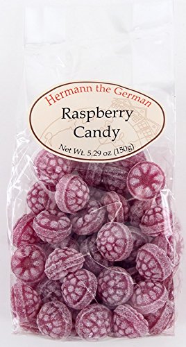 Amazon.com : 6-Pack Hermann the German Raspberry Hard Candy 5.29-ounce ...