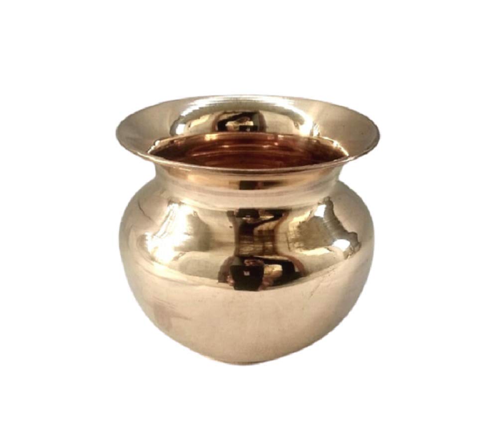 Bharat Source Copper Lota For Puja Copper Kalash For Pooja | Desertcart ...