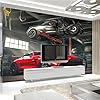 Amazon.com: Wallpaper Mural for Bedroom W158" x H110" Auto Repair Space ...