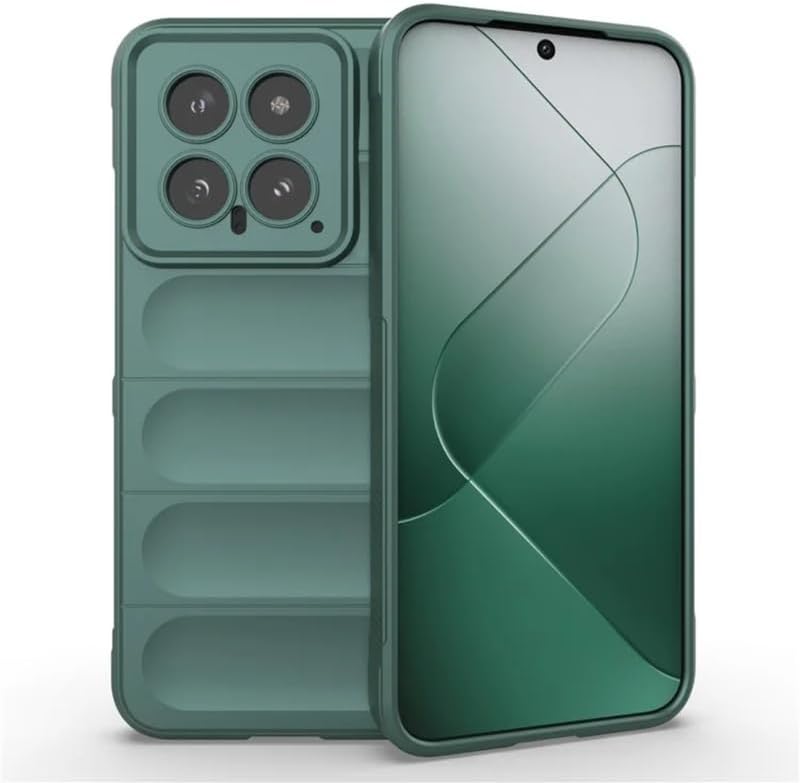 Casodon Liquid Silicon Back Cover Case for Xiaomi Mi 14 5G, Shockproof ...