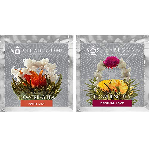 Snapklik.com : Jasmine Flowering Teas Fairy Lily And Eternal Love Blooming Tea Flowers Hand-Tied ...