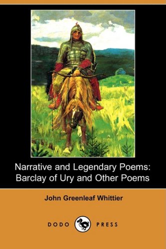 Buy Narrative and Legendary Poems: Barclay of Ury and Other Poems Book ...
