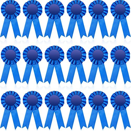 Amazon.com : 12 Pieces Blank Award Ribbon, 1st Place Rosette Ribbon ...