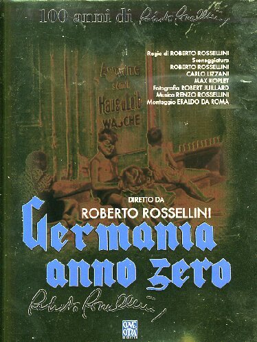 Germania Anno Zero [Italia] [DVD]: Amazon.es: Barbara Hintz, Franz ...