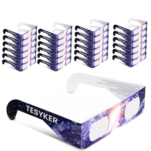 Snapklik.com : Eclipse Glasses,25 Pack Paper Solar Eclipse Glasses CE ...