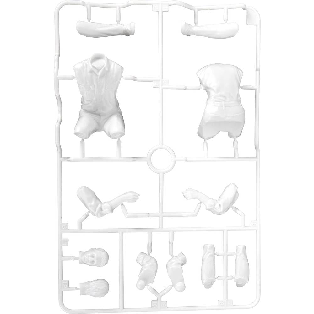 Amazon.com: Tamiya 300056536 1:14 Truck Driver Figure kit, White : Arts ...