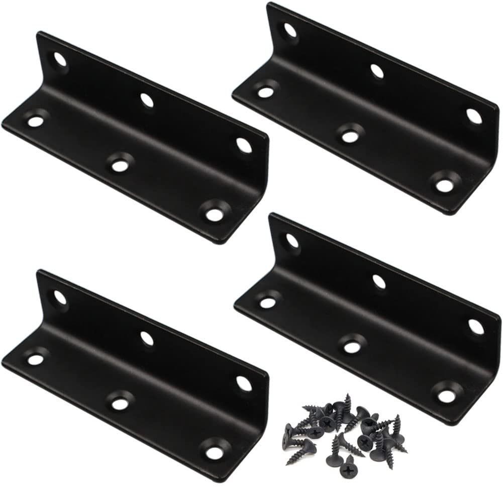 Snapklik.com : L Brackets, 4PCS Corner Brace Angle Bracket, Superior ...