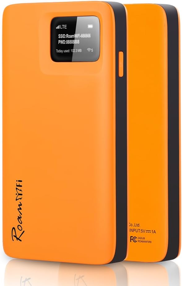 RoamWiFi R10 Portable WiFi 4G Router Mobile Hotspot, Wireless WiFi ...