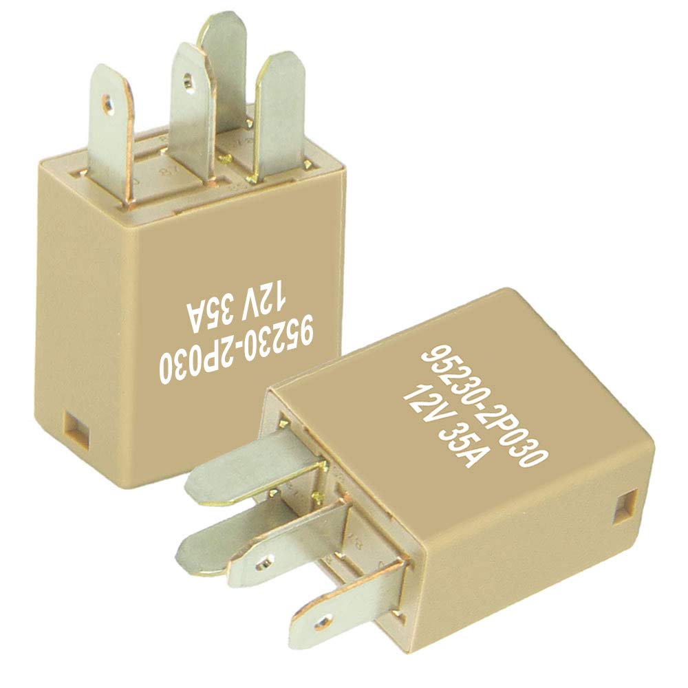Snapklik.com : 2 Pack Multi-Purpose Power Relay 95230-2P030