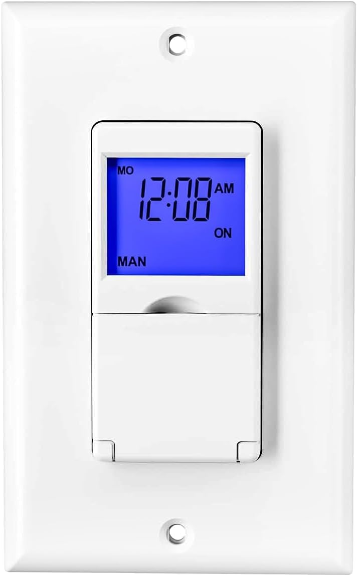 BN-LINK 7 Day Programmable Astronomical Timer Switch for Lights ...