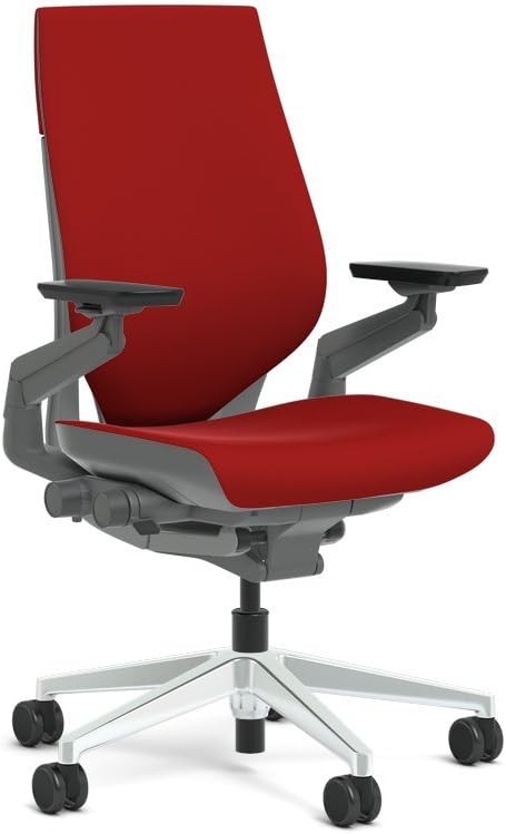 Amazon.com: Steelcase Gesture Task Chair: Wrapped Back - Sterling Dark ...