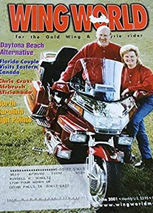 WING WORLD Magazine (For the Gold Wing and Valkyrie Rider) - June, 2001 ...