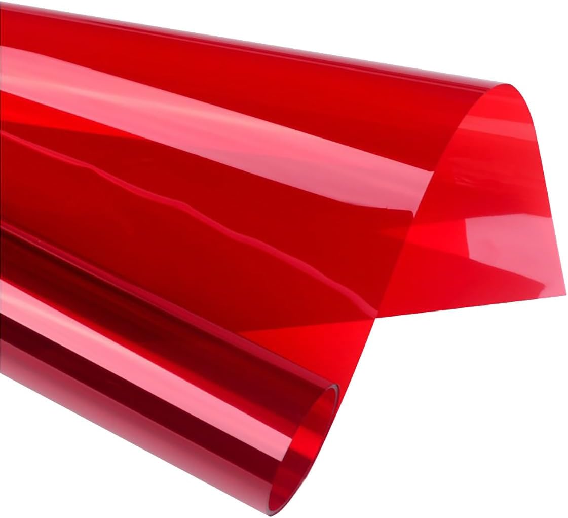 Amazon.com: Ayuduots Multi-Colour Transparent Decorative Glass Film ...