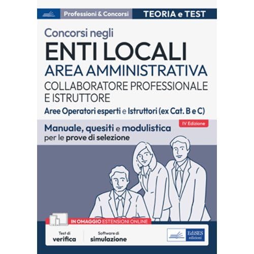 Concorso Enti Locali Area Amministrativa Collaboratore professionale e Istruttore - Aree ...