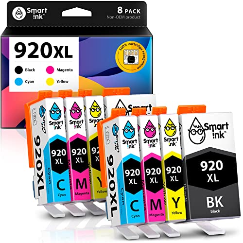 Smart Ink Compatible Ink Cartridge Replacement for HP 920 XL 920XL (2 ...