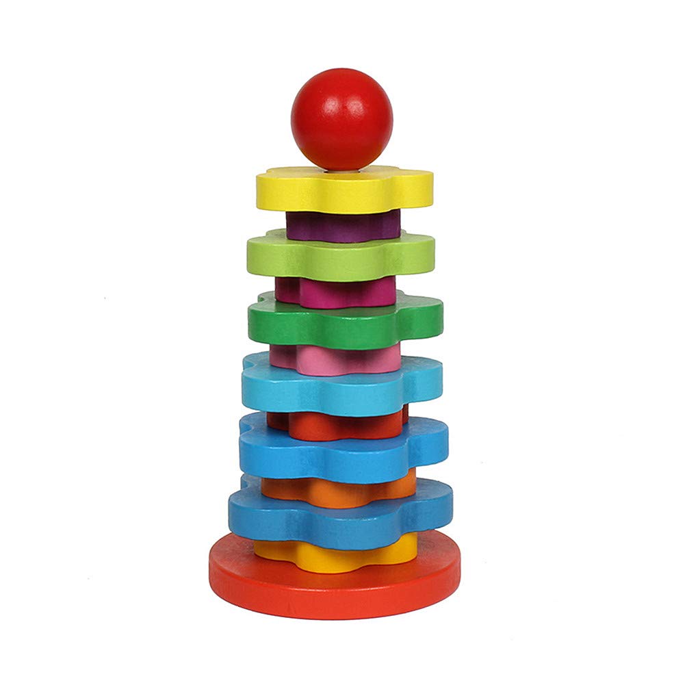 Buy Sunfauo Stacking Blocks For Toddlers Giant Jenga Stacking Blocks ...