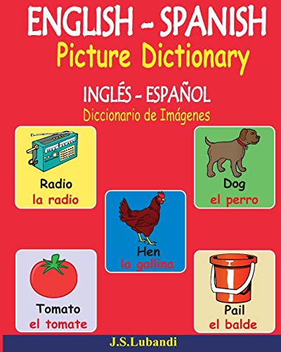 Snapklik.com : ENGLISH SPANISH Picture Dictionary