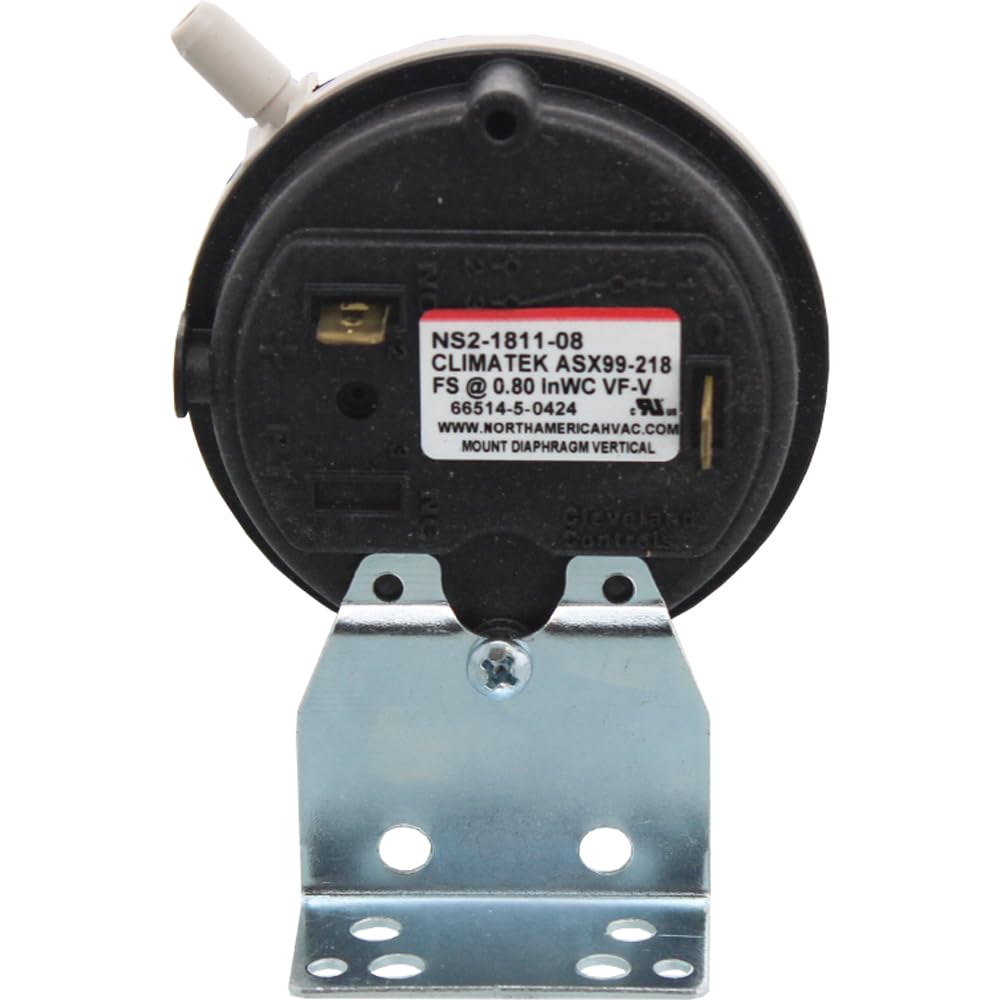 ClimaTek Furnace Vent Air Pressure Switch for Goodman 0130F00507 ...