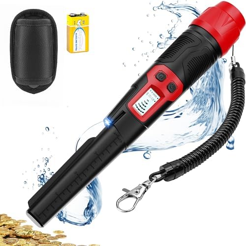 KAIWEETS Metal Detector Pinpointer, IP68 Waterproof 360° Pulse ...