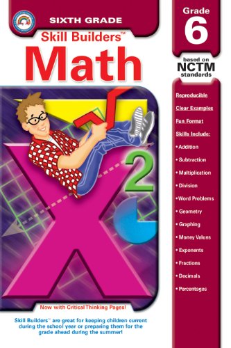 Math, Grade 6 (Skillbuilders): Rainbow Bridge Publishing: 9781932210057 ...