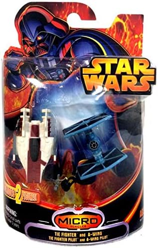 Star Wars Micro Machines Space Assult Set (Tie Fighter, A-Wing and ...