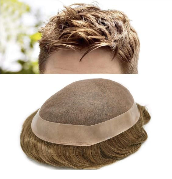 Amazon.com : F M FACE MIRACLE NEW YORK Mens Toupee Hairpiece System ...