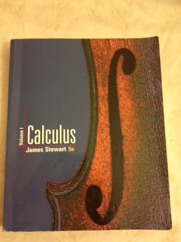 Calculus Volume I 5th Edition: Stewart, James: 9780534466145: Amazon ...