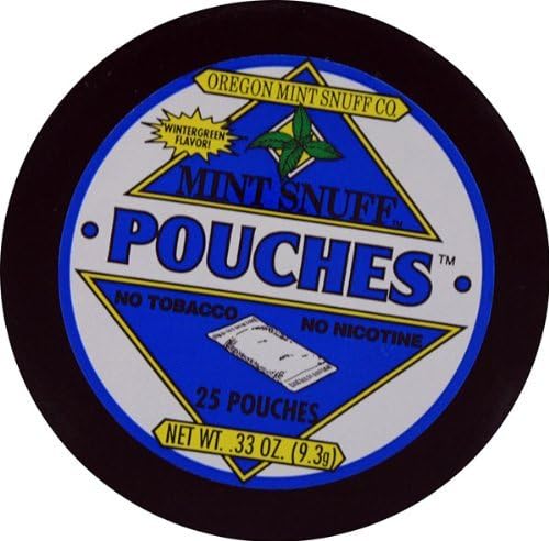 Amazon.com: Oregon Mint Snuff Co. - Mint Snuff All Mint Chew - Original ...