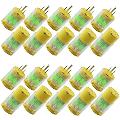Commercial Grade Plug Journeyman-Pro 15 Amp 125V NEMA 5-15R Clamshell ...