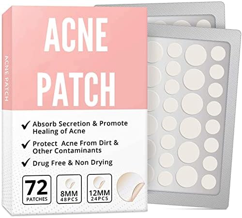 Amazon.com: ACNE PATCH Pimple Healing Patch 72 dots-Absorbing ...