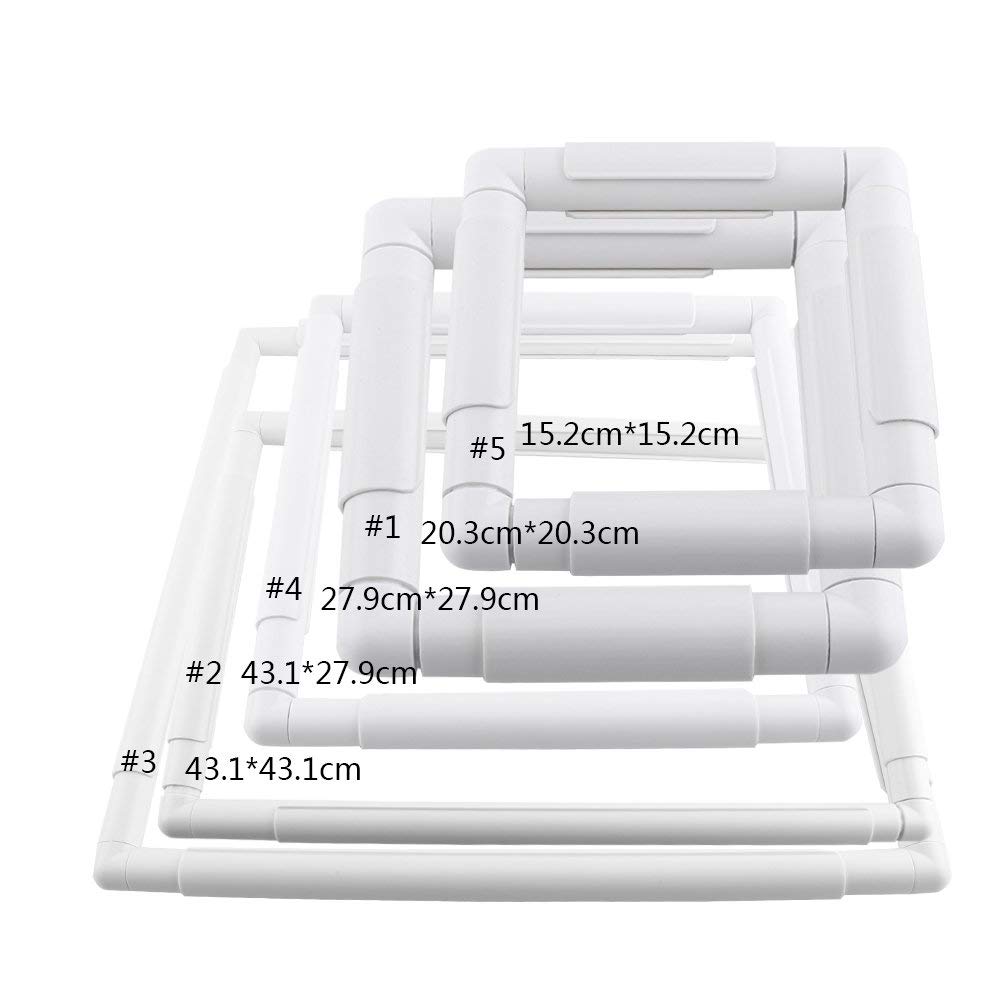 Snapklik.com : Quilting Frame, Rectangle Plastic Clip Frame For ...