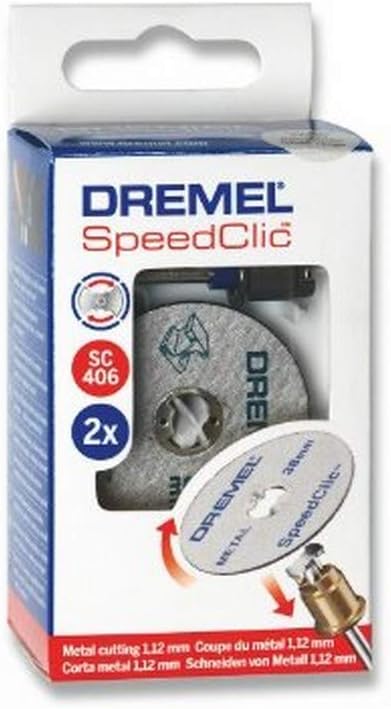 Dremel EZ SpeedClic SC409 Thin Cutting Wheel 5-pack, 5 Cutting Wheels ...