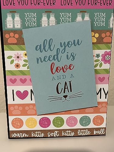 Amazon.com: Love My Cat Photo Book, Cat Photo Album, Kitty Album, Gift ...