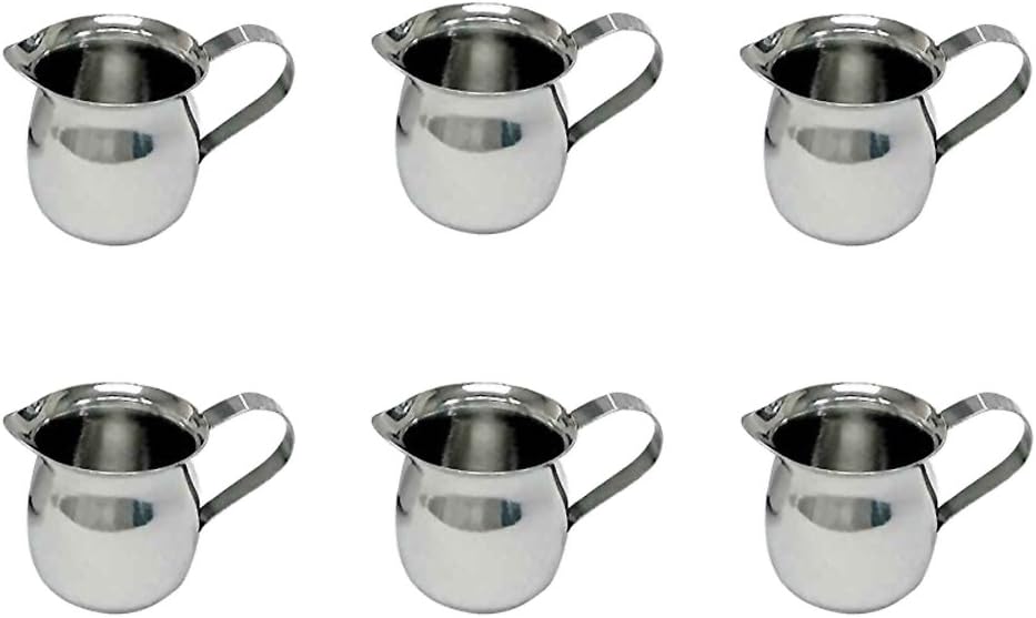 Amazon.com | Update International BC-3 Stainless Steel Bell Creamer, 3 ...