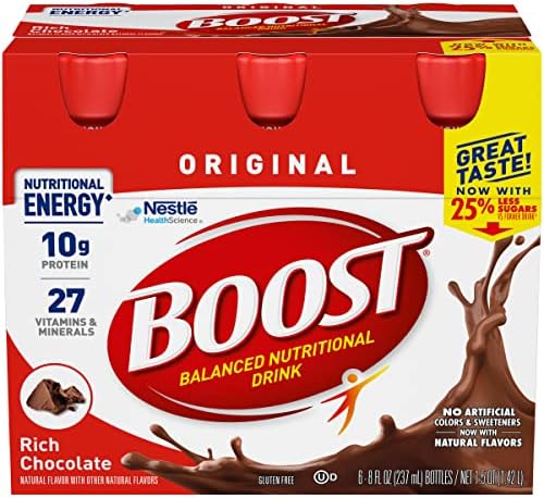 Amazon.com : Boost Original Balanced Nutritional Drink, Nutritional ...