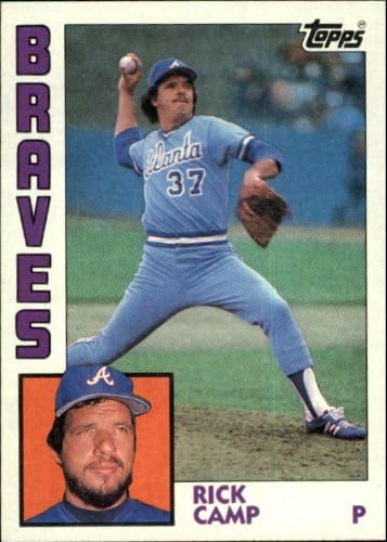 Amazon.com: 1984 Topps Baseball Card #597 Rick Camp : Collectibles ...