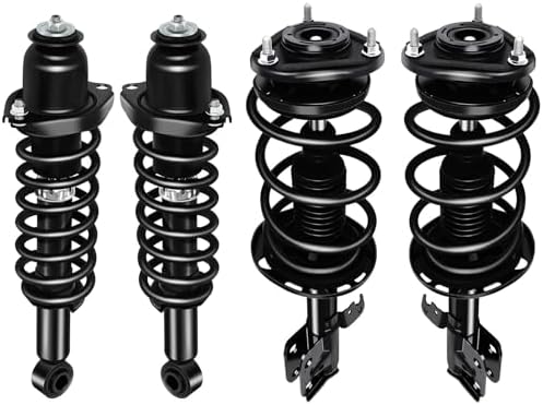 Amazon.com: GDSMOTU Front & Rear Complete Struts & Coil Spring Assembly ...