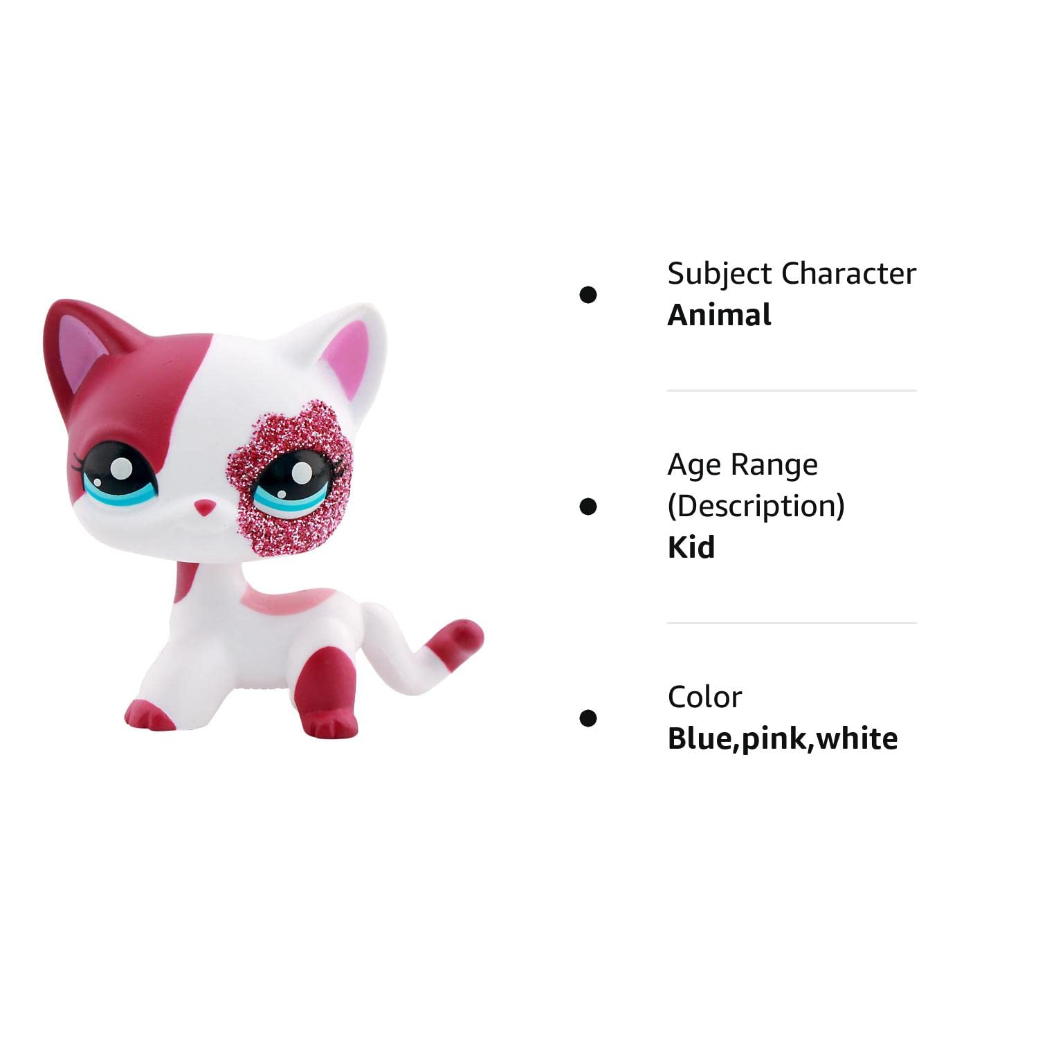 Littlest Pet Shop Shorthair Cat Pink