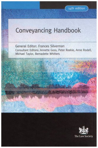 Conveyancing Handbook: Amazon.co.uk: Silverman, Frances, Goss, Annette ...