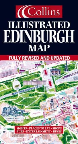 Illustrated Map Edinburgh | Amazon.com.br