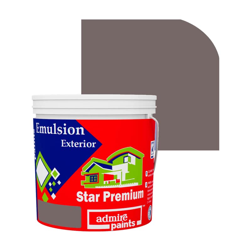 Buy ADMIRE PAINTS Star Premium Exterior Acrylic Emulsion, Matt Finish ...