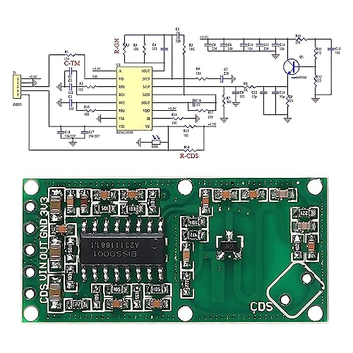 Snapklik.com : Coliao 12pcs RCWL-0516 RCWL 0516 Microwave Radar Sensor Motion Detection Sensor ...