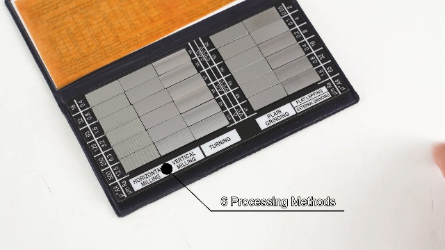 Surface Roughness Gauges BHYIQI Surface Roughness Standard Set Surface ...