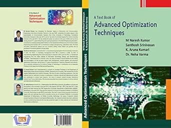 Buy Advanced Optimization Techniques Book Online at Low Prices in India ...